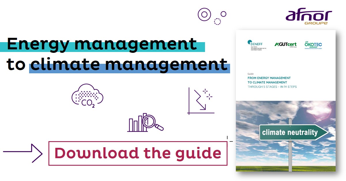 Free guide "From energy management to climate management"